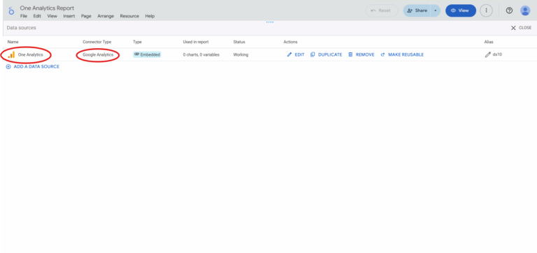 How to Add a Data Source to Looker Studio | One Analytics